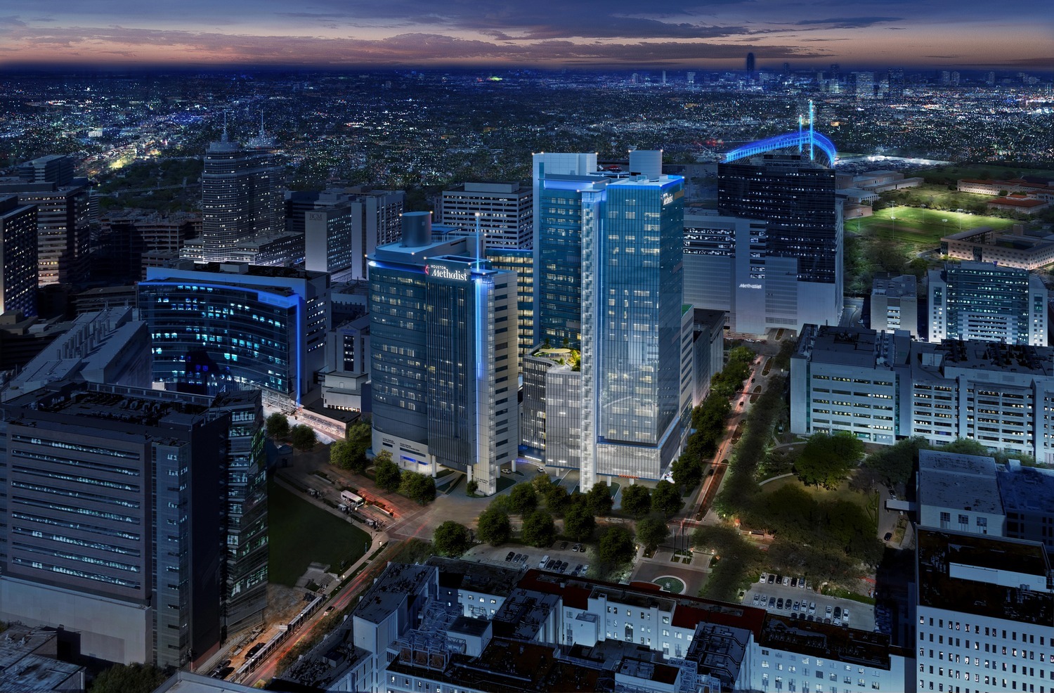 Paula and Joseph C. (Rusty) Walter III Tower and Centennial Tower | Page
