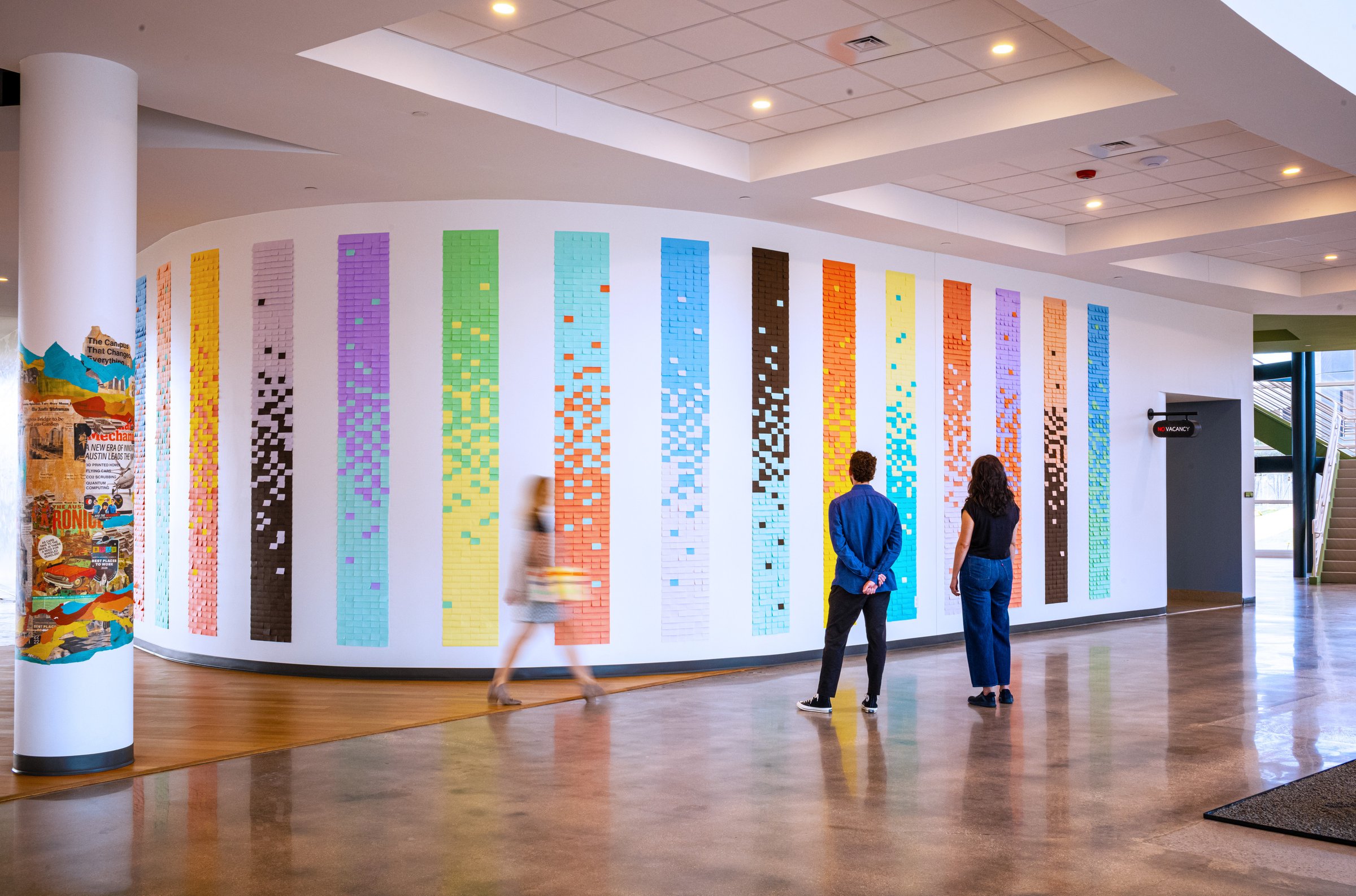 Karlin Innovation Center Post-it Installation | Page